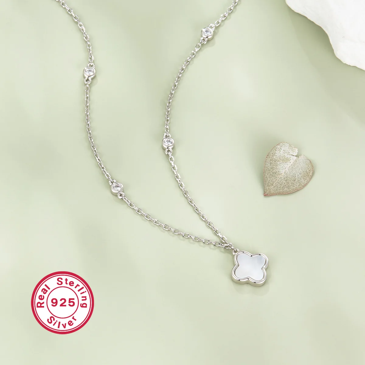 Fine Four Leaf Clover Jewellery 925 Sterling Silver Charm Bracelet Bangle Bracelets Clover ...