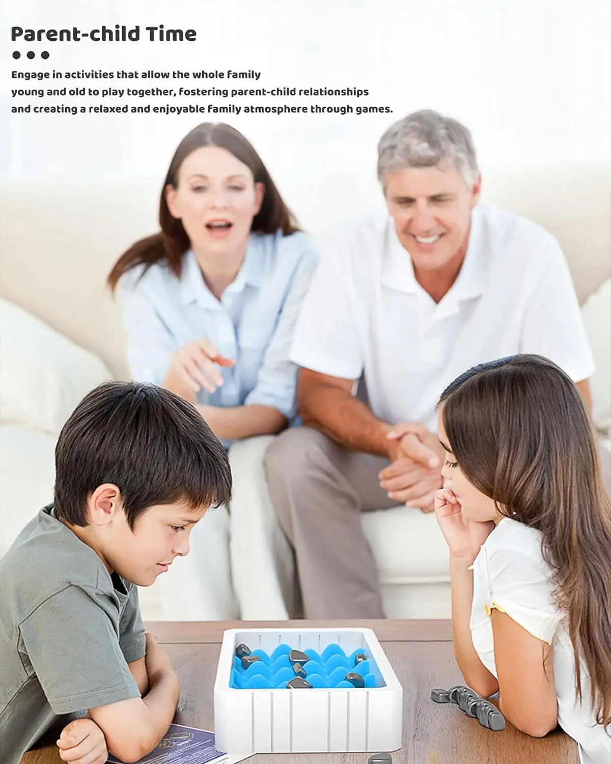 Huiye Magnetic Effect Chess Board Game Educational Toy With Sponge ...