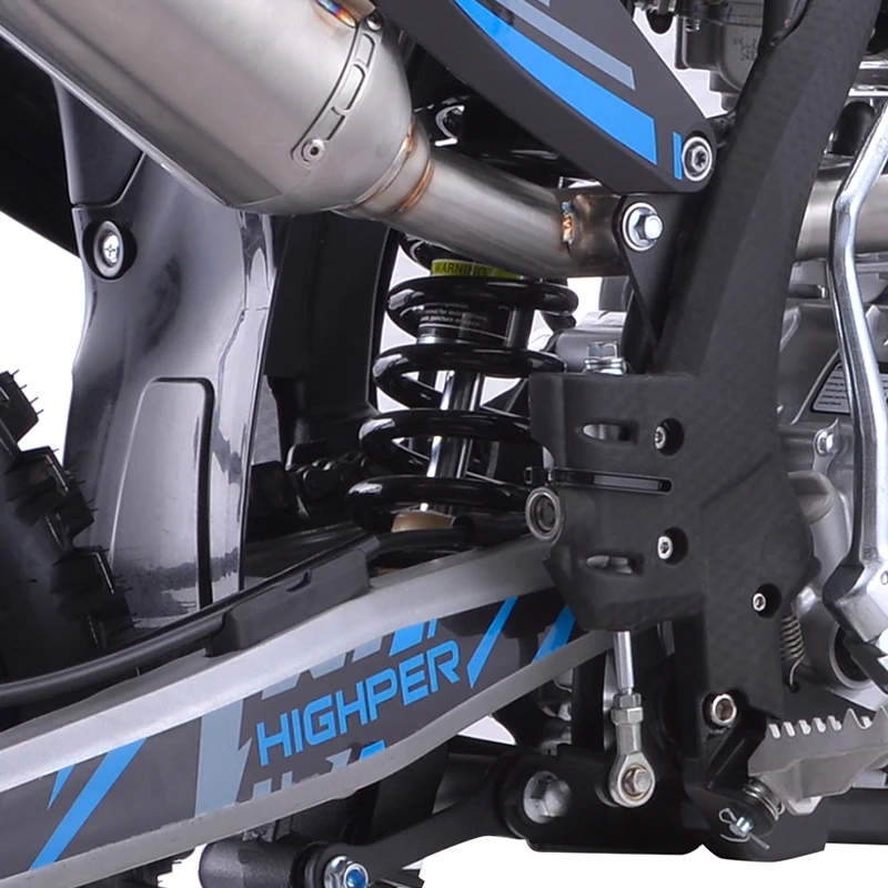 HIGHPER 250cc Dirt Bike - 300cc Four-Stroke Motocross Bike