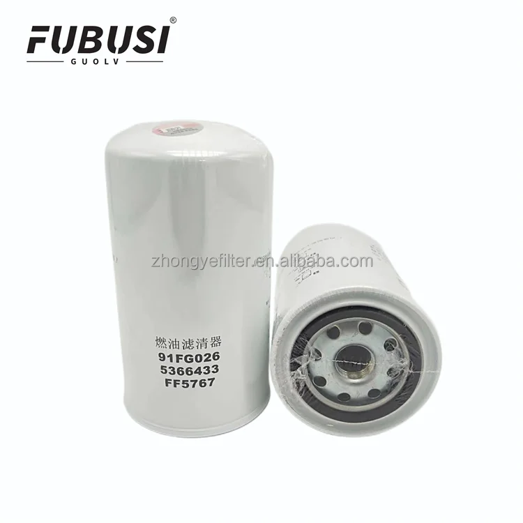Heavy Truck Excavator Accessories Fuel Filter Ff5767 91fg026 5445056 ...
