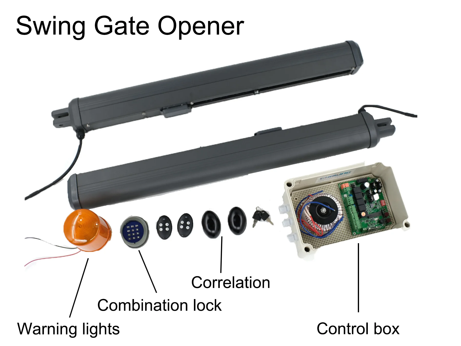Modern Design Automatic Swing Gate Opener Dc 12v 24v Motor Door ...