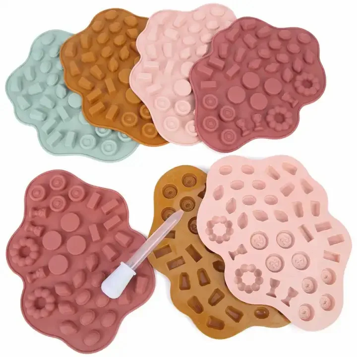 New Design Creative 3D Candy bar coaster Silicone Baking Tray Easy ...