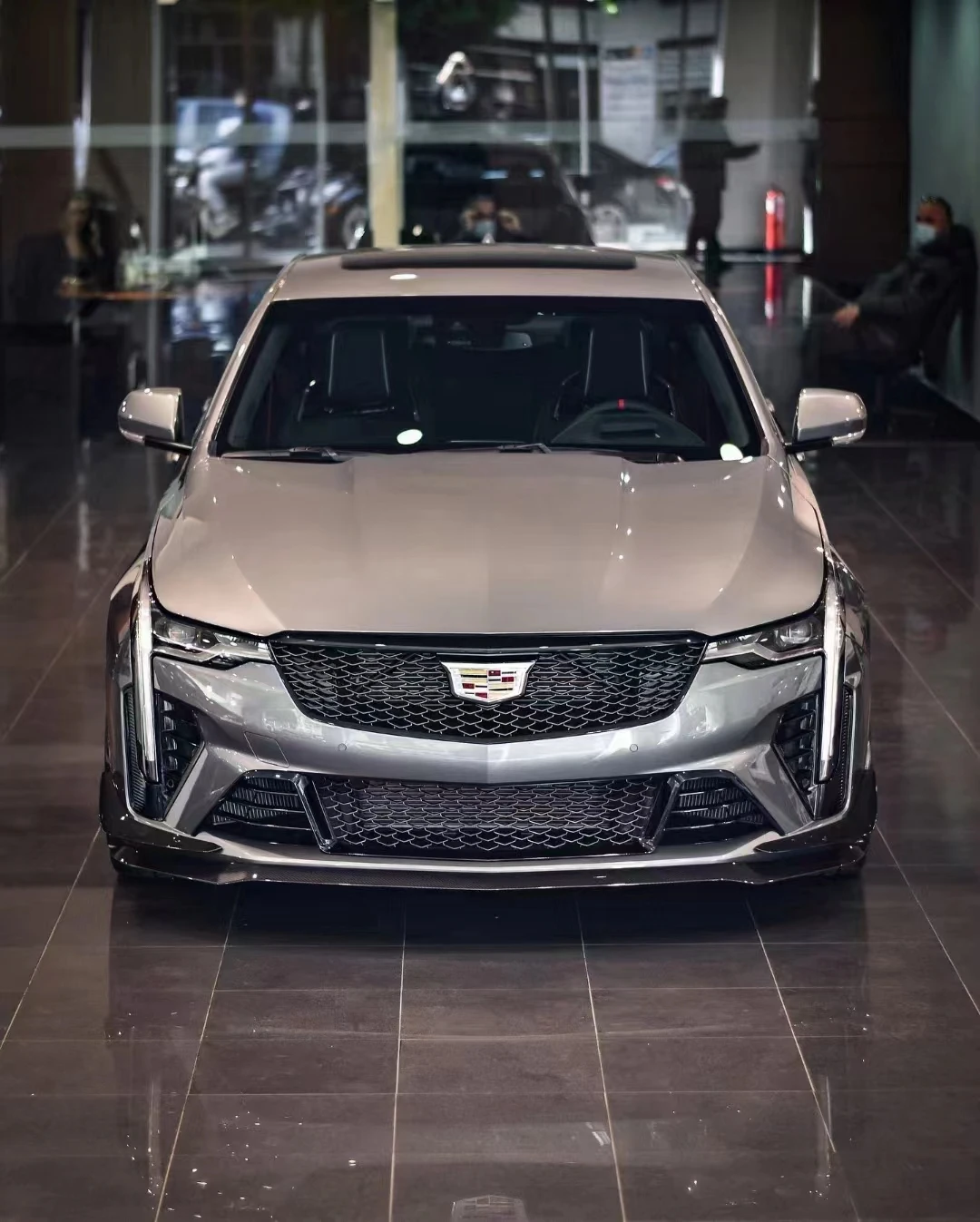 Runde PP Material for Cadillac Ct4 Upgrade Blackwing Style Body Kit ...