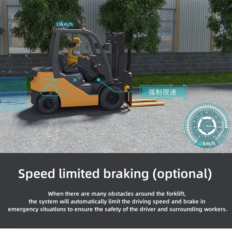 Forklift Regional Warning Lights System Prompts For Safety Collision ...