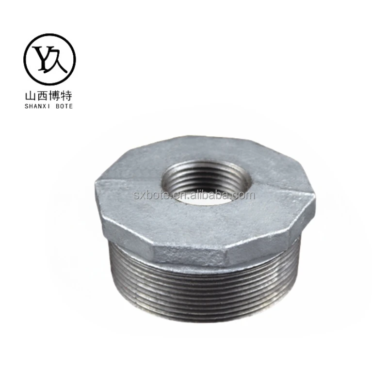 Male Female Black Threaded Bushing Hot Dipped Gi Plumbing Material ...