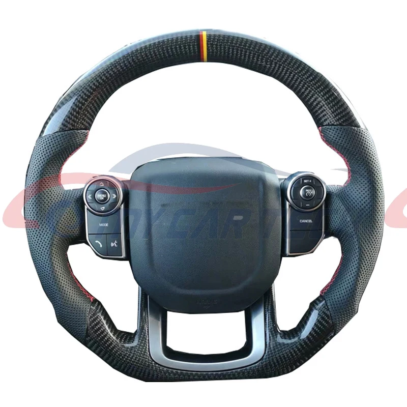 Carbon Fiber Steering Wheel For Range Rover Evoque Defender Discovery ...