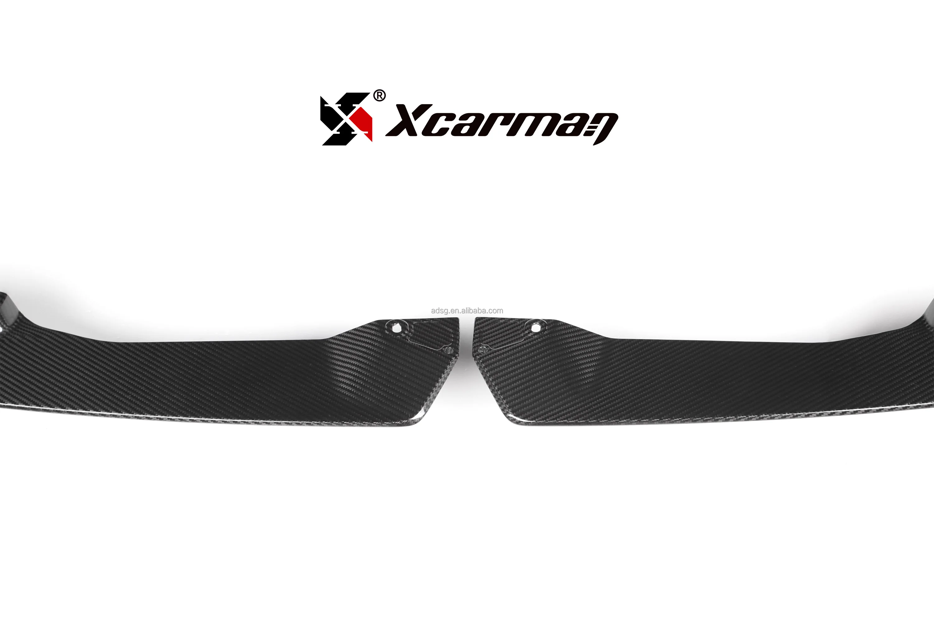 Mp Style Dry Carbon Front Splitter Chin Spoiler Front Bumper Lip For ...