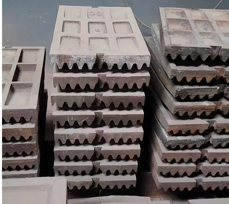 New 2024 Construction Machinery Parts Jaw Crusher Plate Fixed And Swing ...