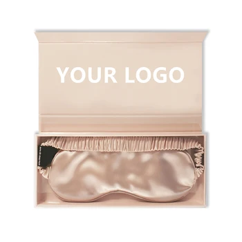 Luxury Gift Box Packaging 100% Mulberry Silk Eyemask Set Travel ...