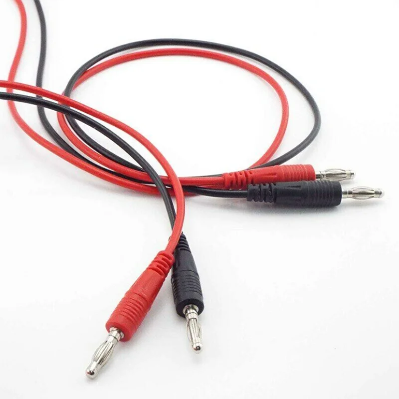 Custom Cable Manufacture 4mm Banana Connector Plug Adapter Lead Battery ...