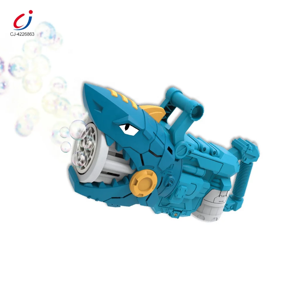 Chengji Outdoor Shooting Game Child Blue Animal Shape Guns Automatic ...