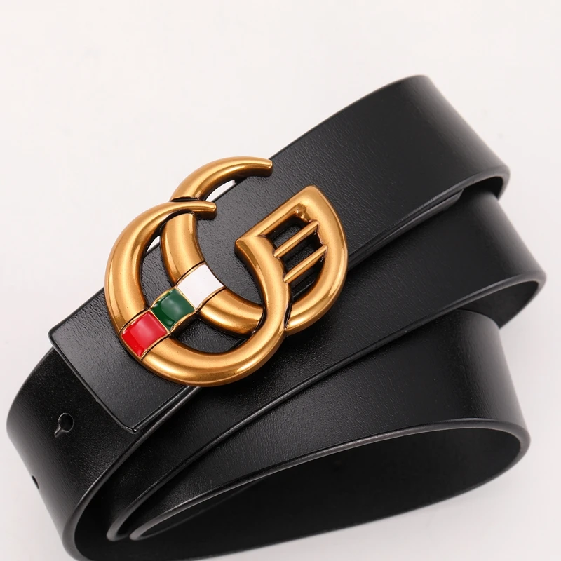 High Quality Double G Belts Custom Logo Women Men Designer Genuine ...