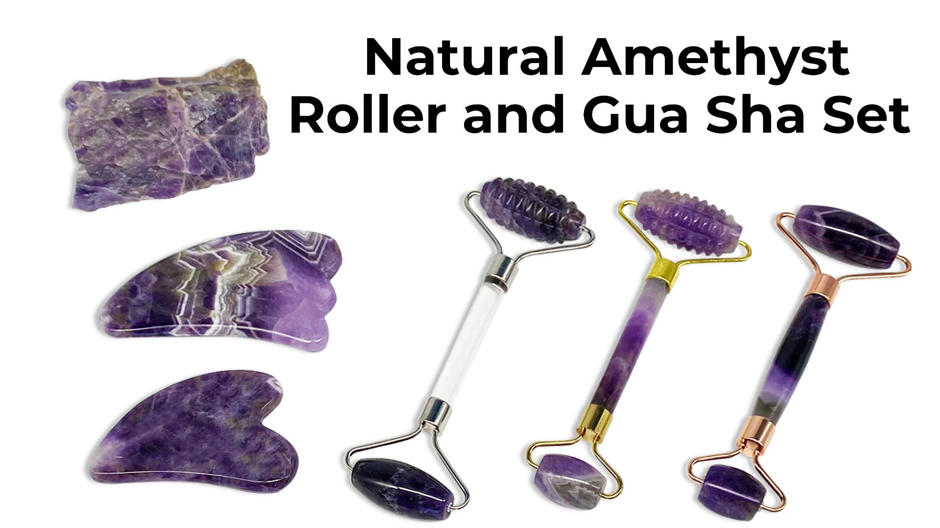 Skin Care Tools For Face Lift Custom Guasha Massage Tool Purple ...