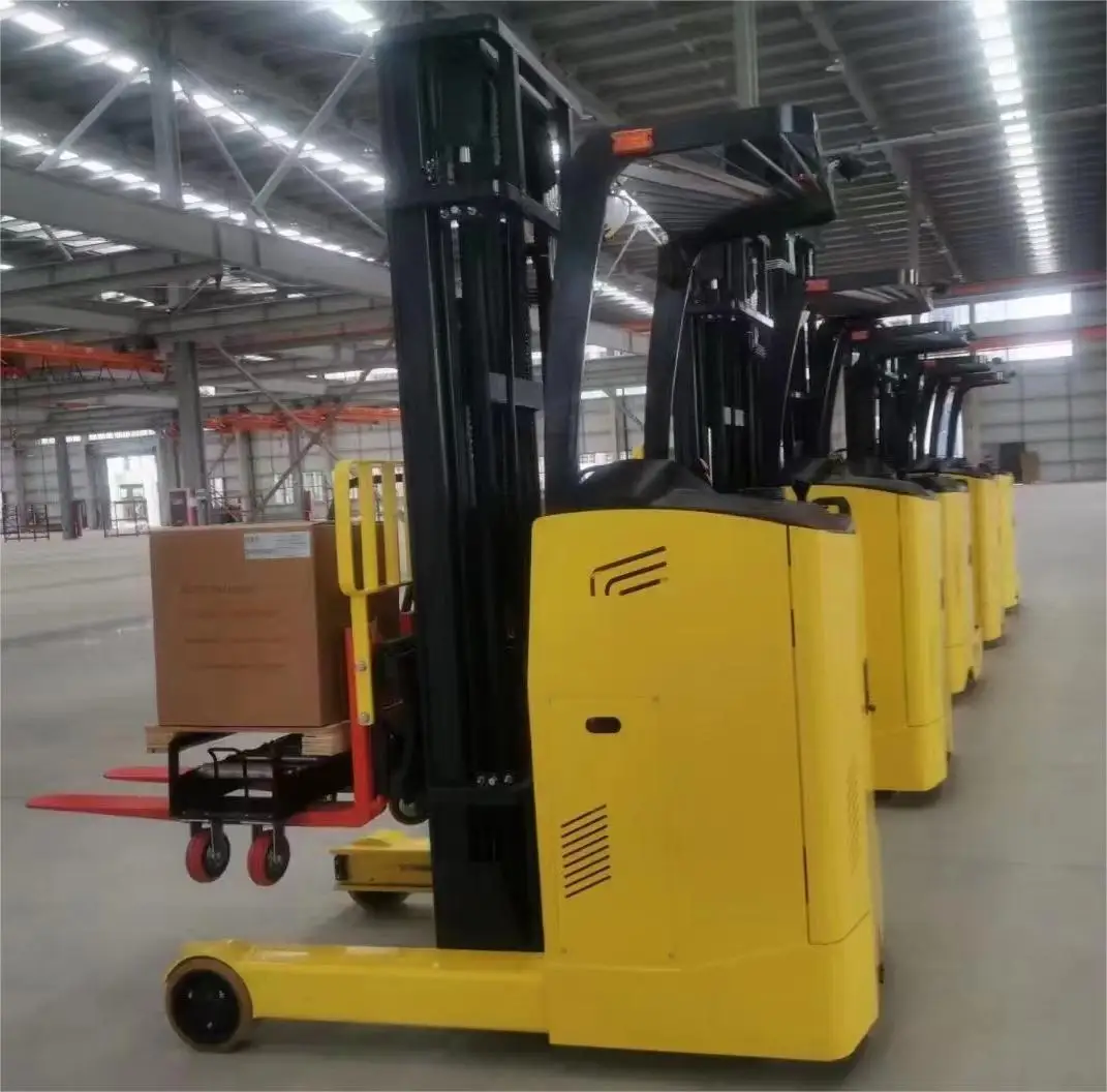 EFORK Retractable Forklift Battery Operated CQD15X-45 Standing Type ...