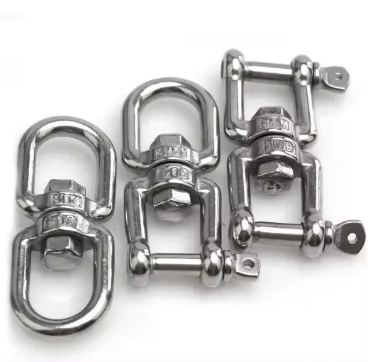 304/316 Stainless Steel Rigging Hardware Eye-Jaw Hook Swivel Shackle ...