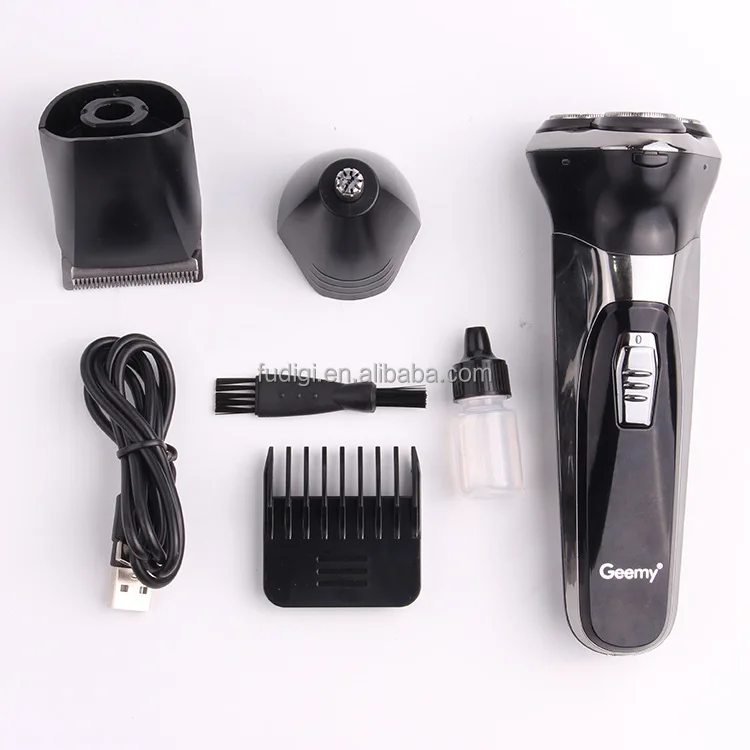 GEEMY GM6607 Hair Beard Trimmer - Precision 3-in-1 Grooming