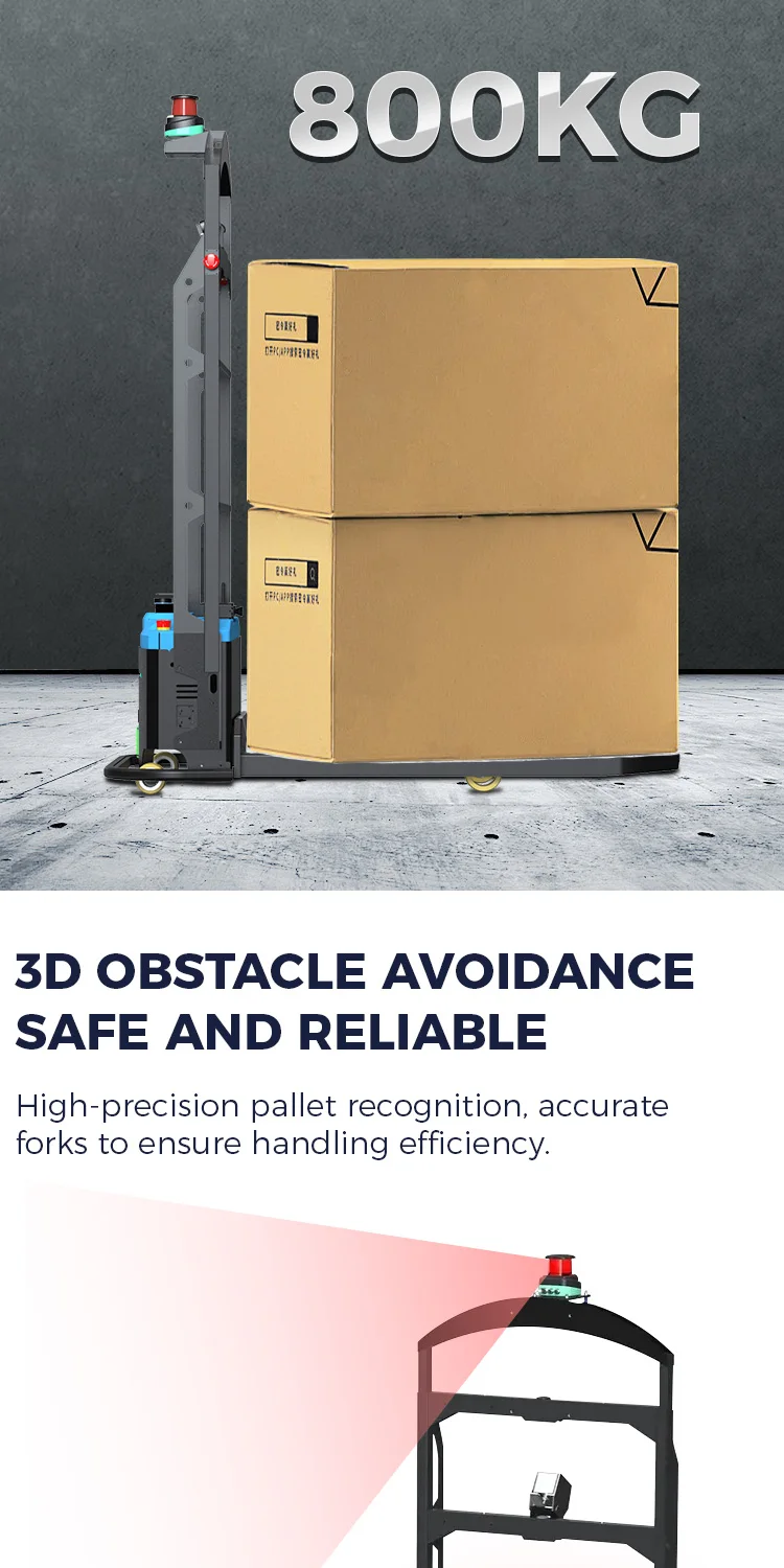 Agv Smart Fully Automatic Electric Sorting Forklifts Agv Forklift - Buy ...