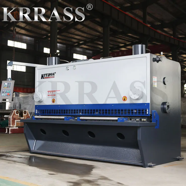 Krrass Qc-11k Sheet Metal Hydraulic Guillotine Shears High-quality Cutting 12*2500 Guillotine ...