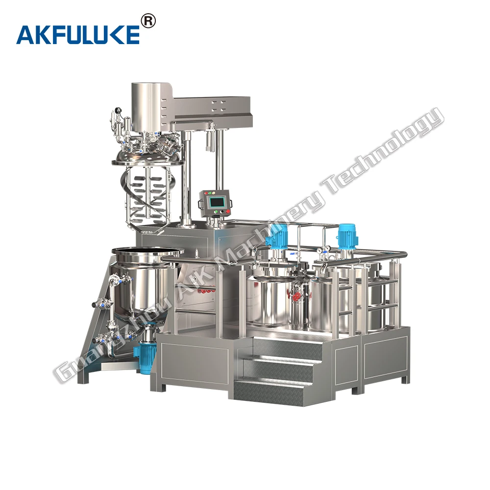 Small Scale Production Semi Auto Cosmetics Machinery Production Line ...
