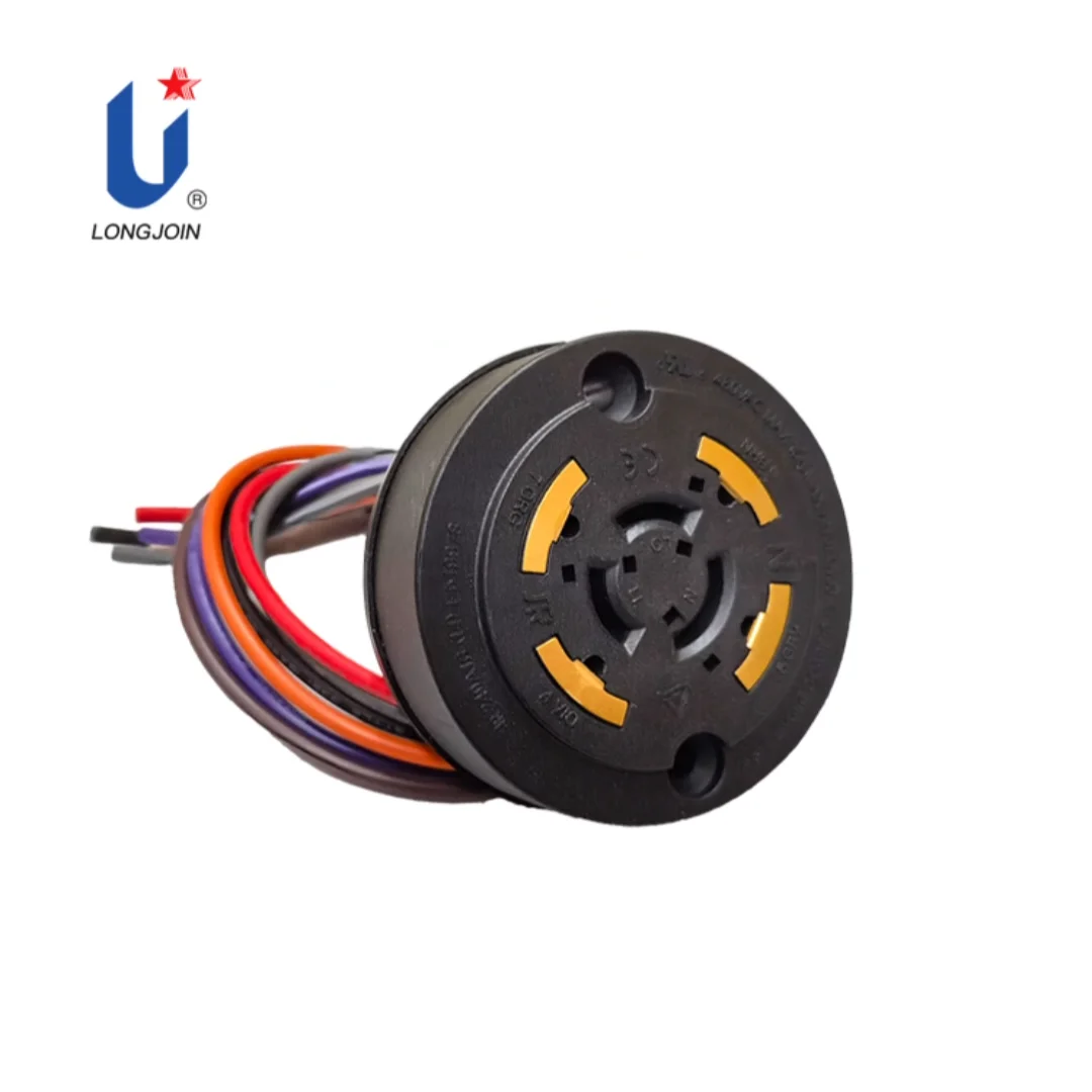 Ansi C136.41 Nema Controller Socket Power Tap 7 Pin Dimming Receptacle ...