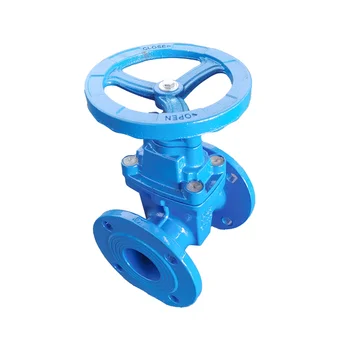 Ductile Iron 4 Inch Gate Valve Flange Ductile Cast Iron Water Gate ...