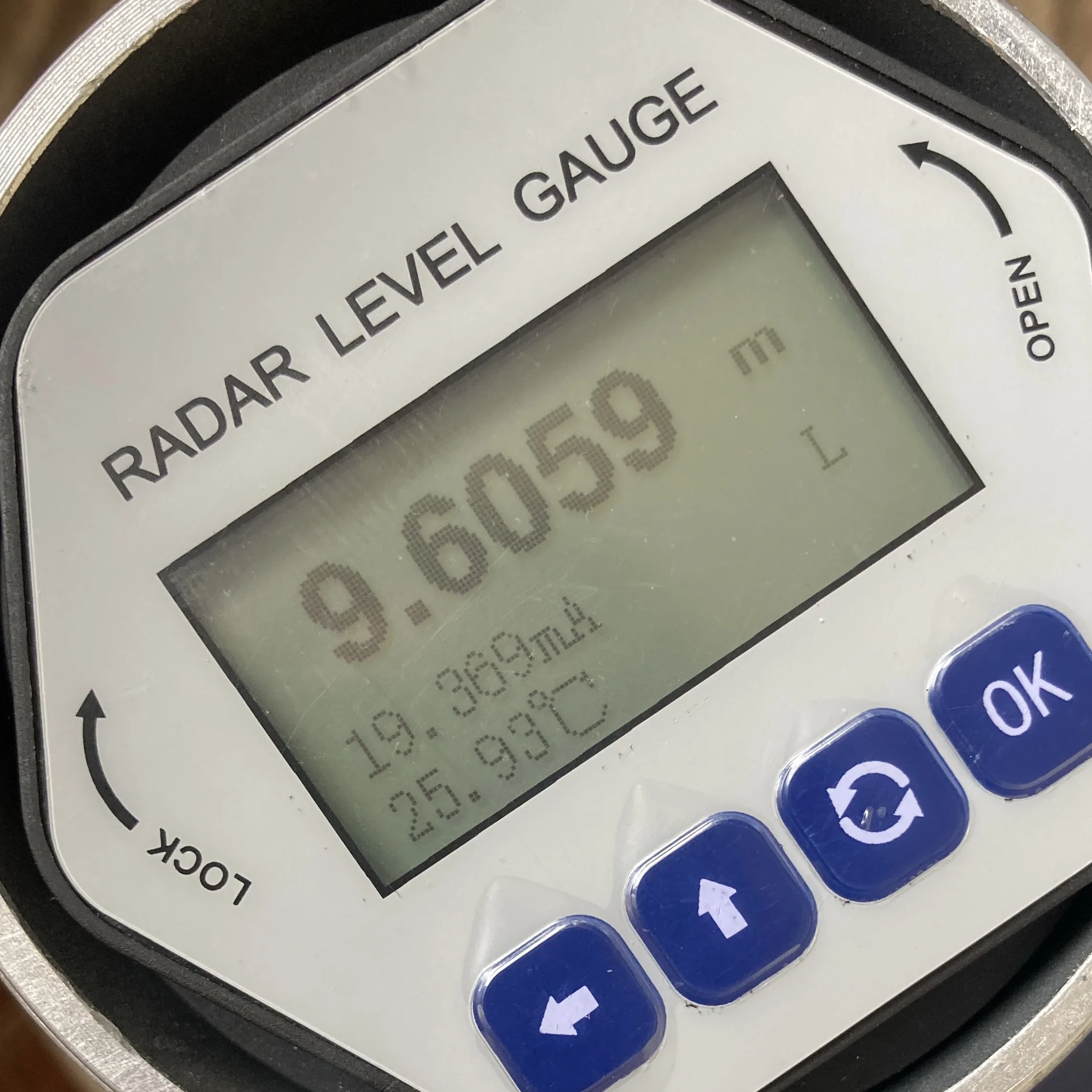 FMCW 80 GHZ Radar Meter Level Measuring Tool tank Liquid Water Transmisor De Nivel De Cement ...