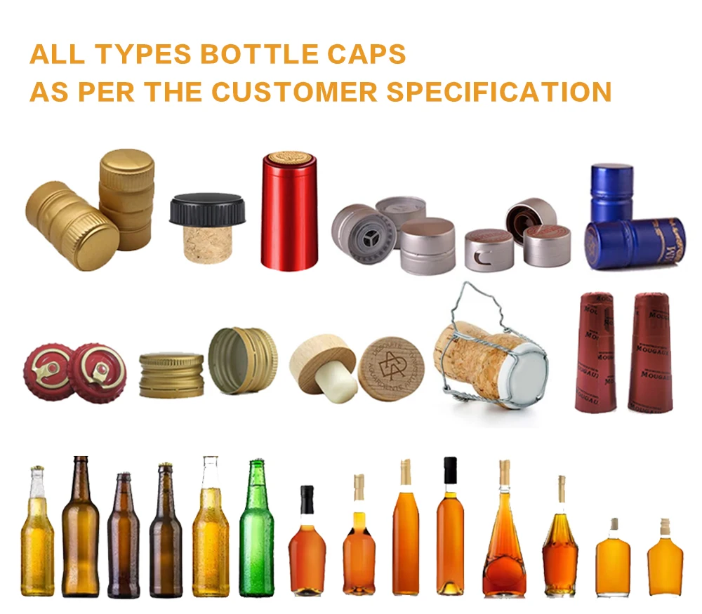 Alcoholpac Oem Recyclable 28mm Pilfer Proof Ropp Aluminum Plastic ...