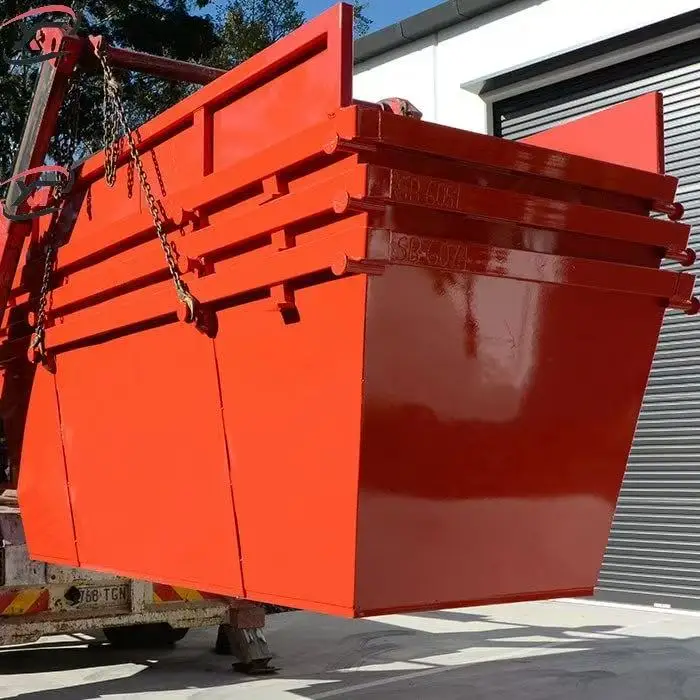 Customized Hook Lift Skip Bins Scrap Skip Bin Garbage Container Hook ...