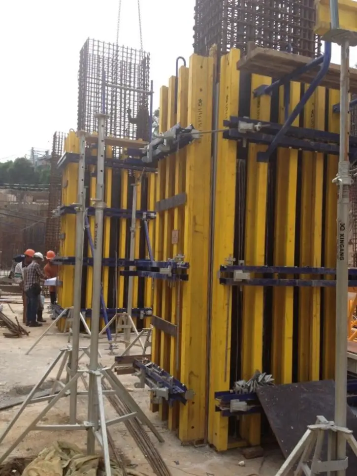 ZEEMO Formwork System for Efficient Concrete Column Building