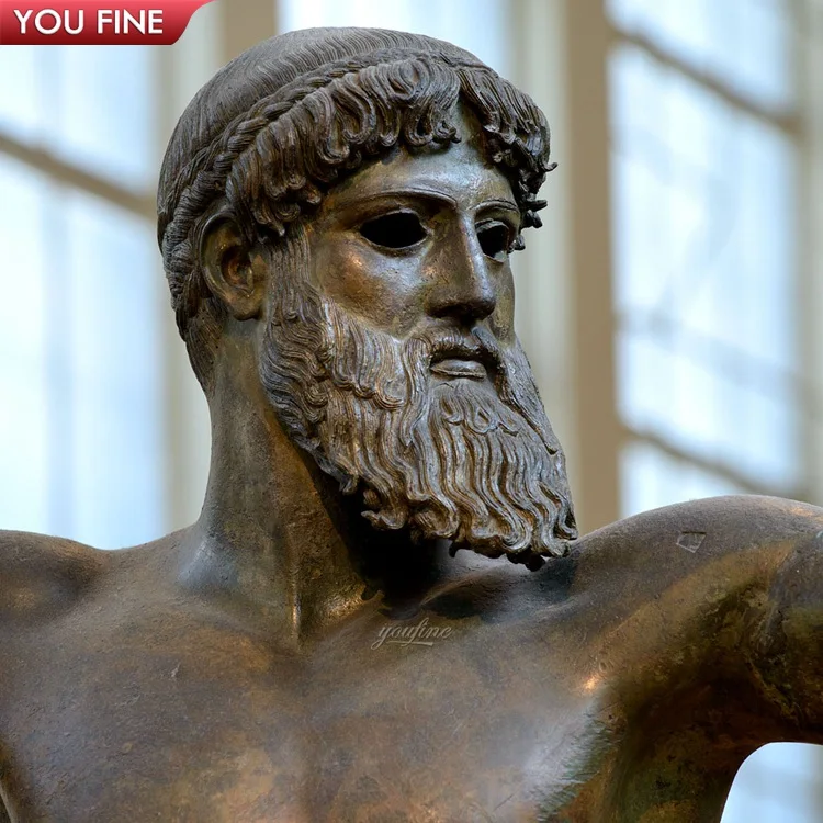 Outdoor Life Size Bronze Statue of Zeus - Durable & Artistic