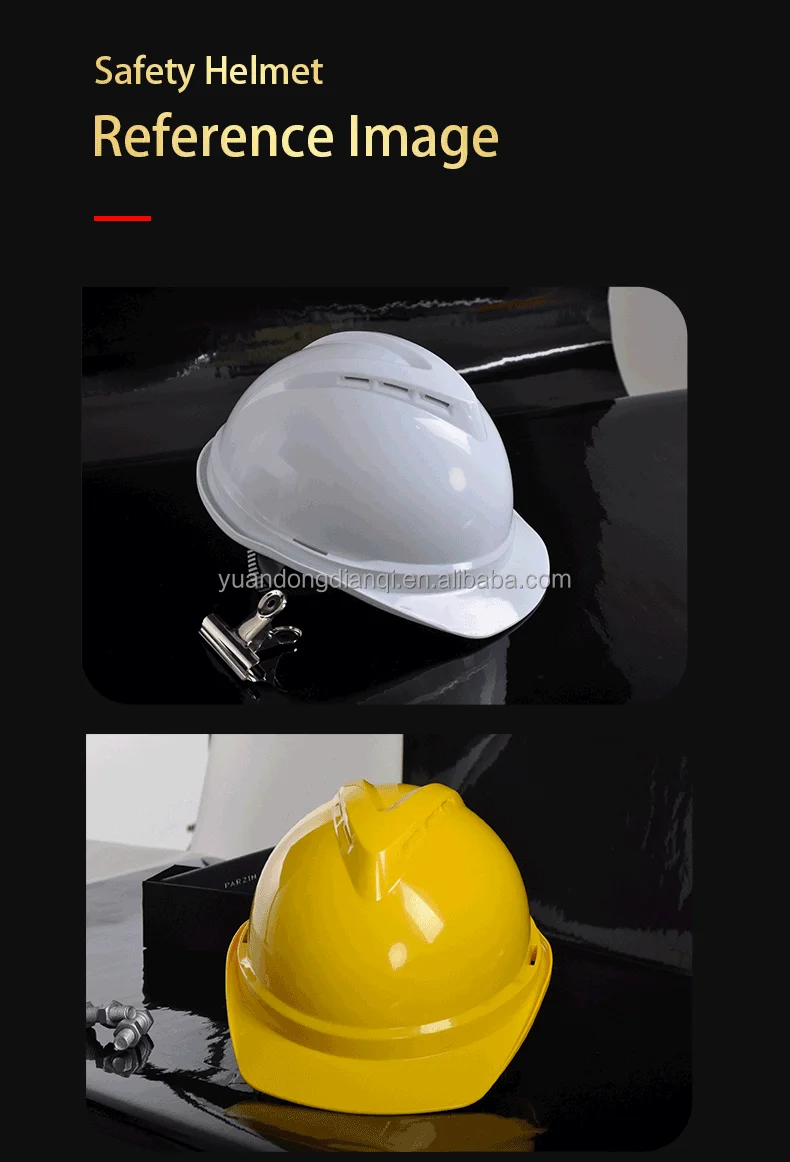 Type 2 Class G ABS Safety Helmets for Construction Workers