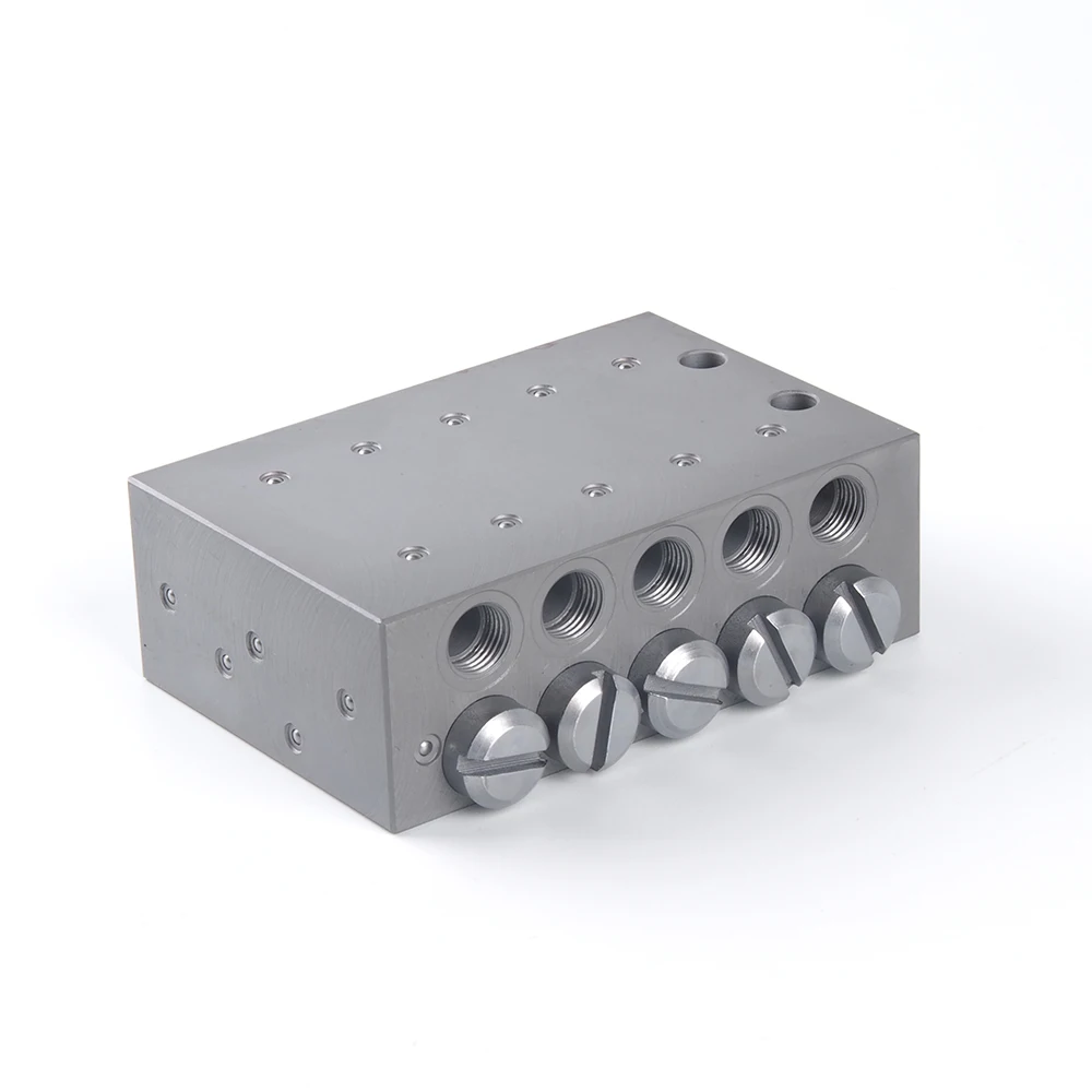 Progressive Lubricant Metering Devices DSP series CISOLUBE 8 holes ...