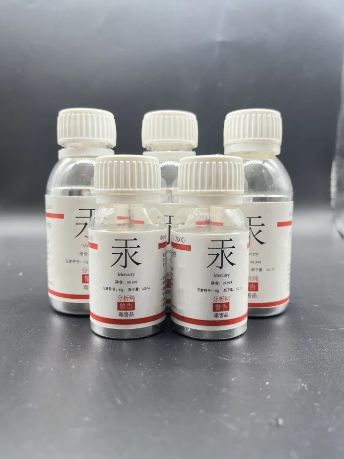 Silver Liquid Gold Mining 99.999 Quicksilvers-s Liquid Metal - Buy High ...