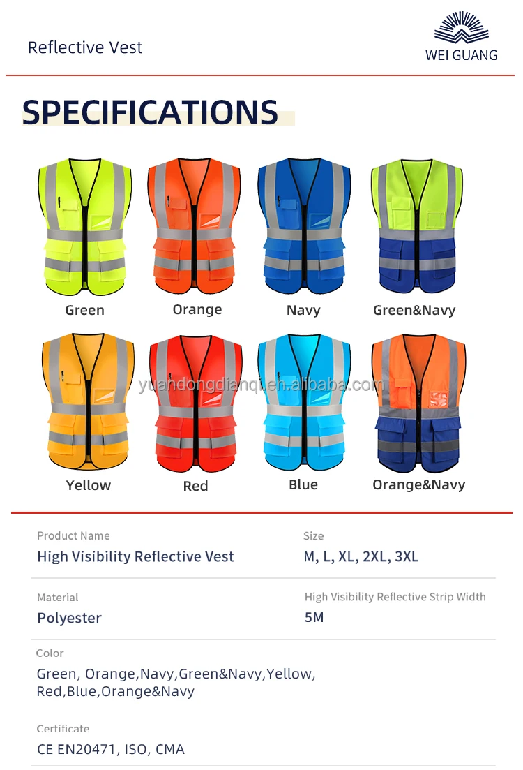 Wholesale Custom Logo Multi Function Security Construction Work Safety ...