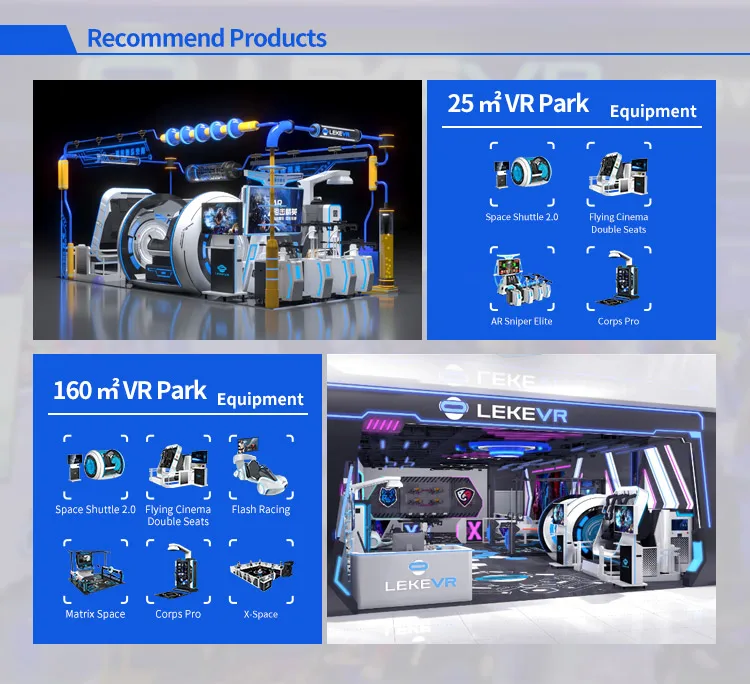 Leke Vr Showroom Metaverse Gaming Set High Interactive Vr Shooting Simulator Multiplayer ...