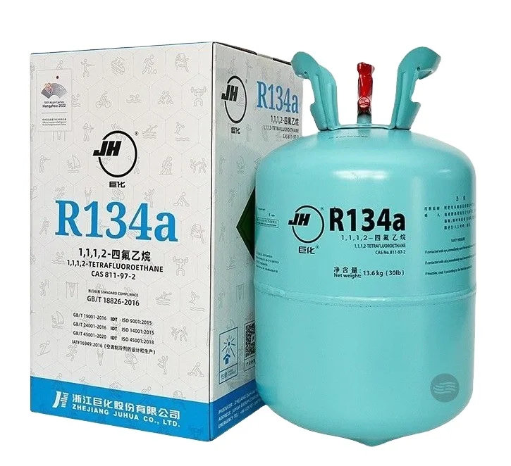 Pure Tetrafluoroethane Hfc-134a Refrigerant Gas For Cooling Systems ...