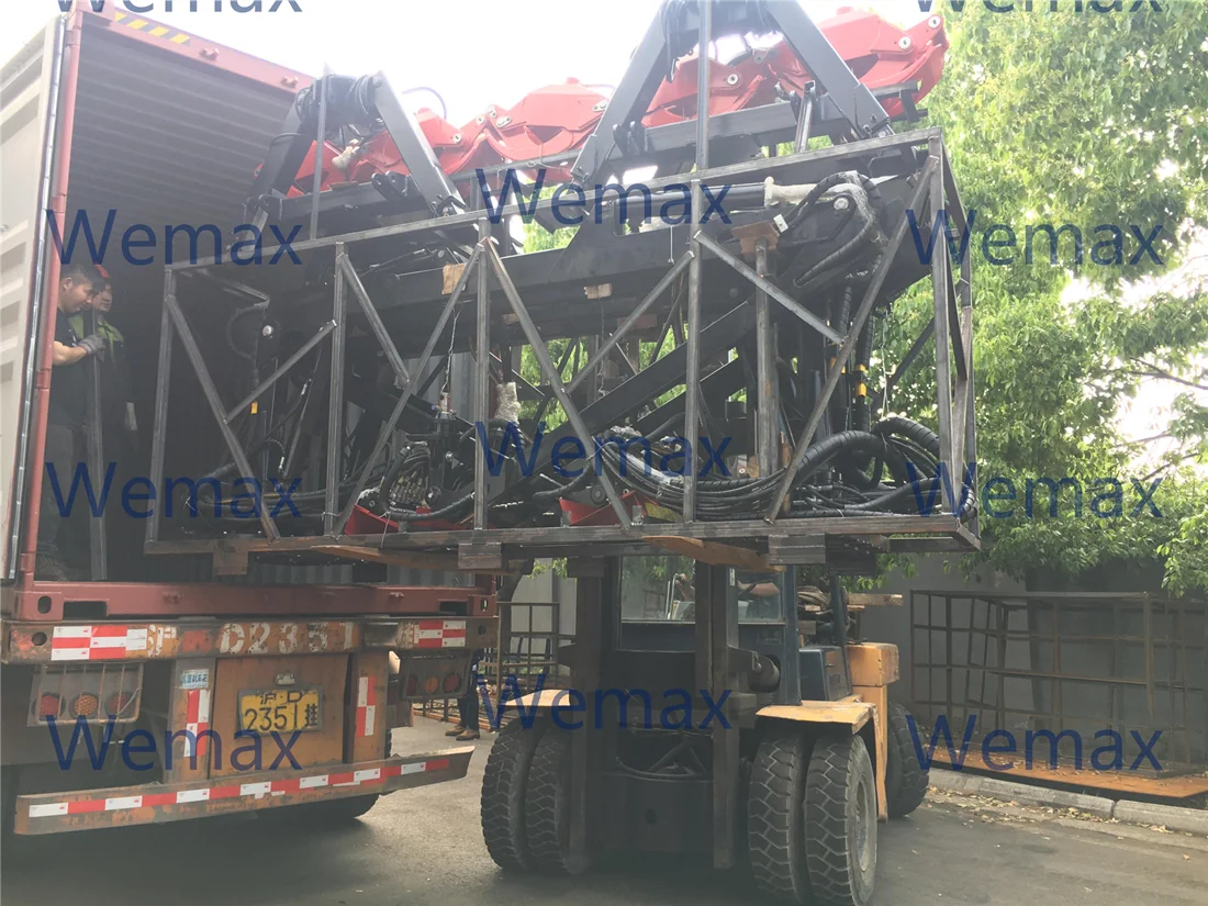 6ton Log Timber Trailer with Crane - Forestry Equipment