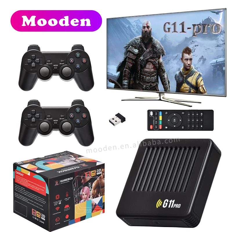 S G11 Pro Game Box 30000+ Retro Games 64gb/128g Video Game Console 4k Hd Tv System Classic Game ...