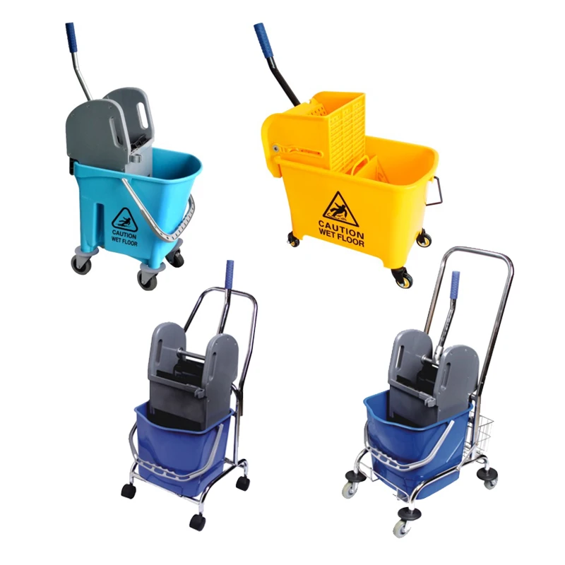 Wholesale Easy Clean Mini Wringer Trolley 20L Mop Wringer Bucket