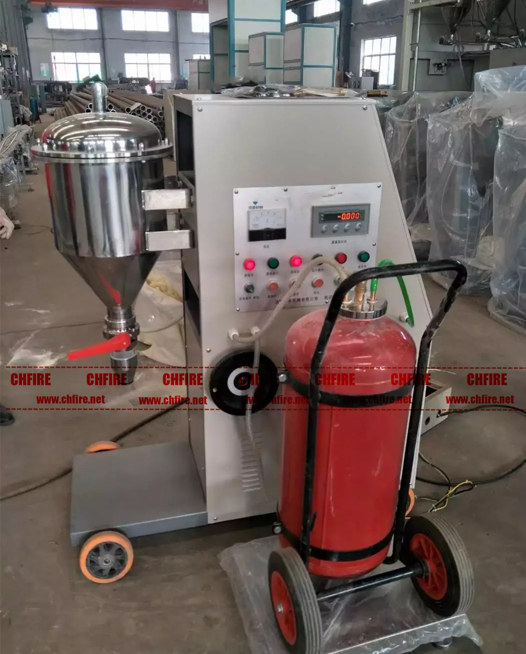 Modern Fire Extinguisher Refilling Machine - Efficient & Reliable