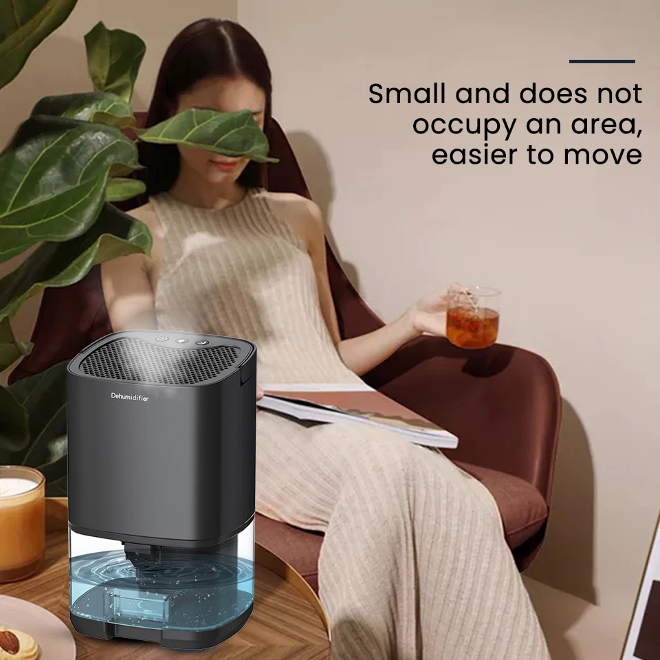 Mini Dehumidifier - Efficient Air Dryer for Home & Office