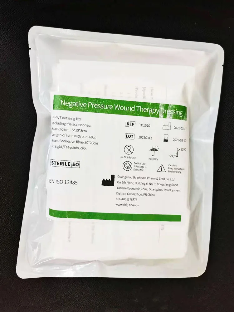 Negative Pressure Wound Therapy Dressing Kit Used In Conjunction With ...