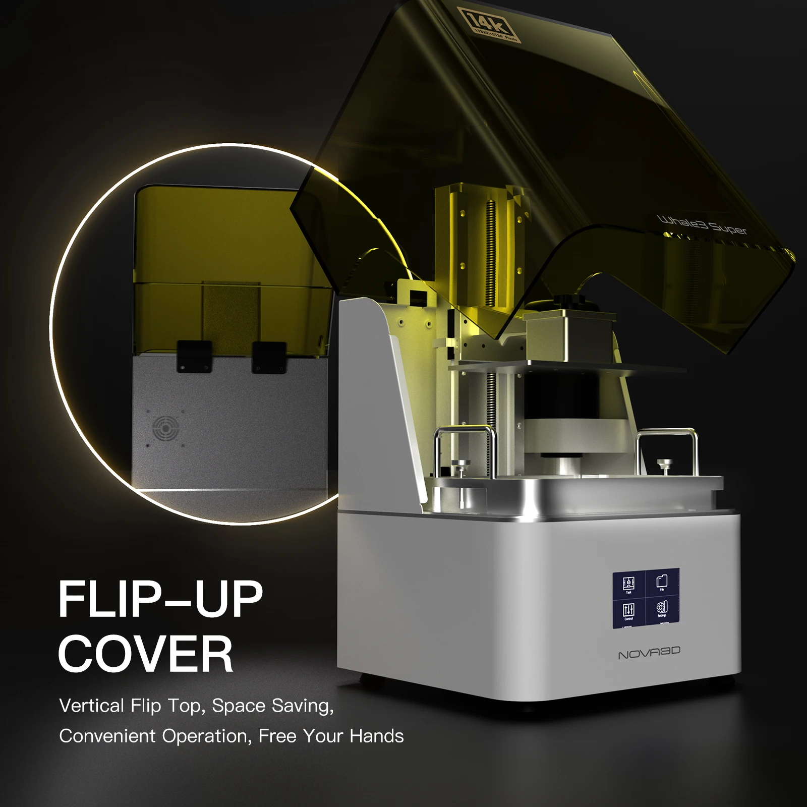 Nova3dwhale3 Super14k Large Building Size High Precision Auto-feeding ...