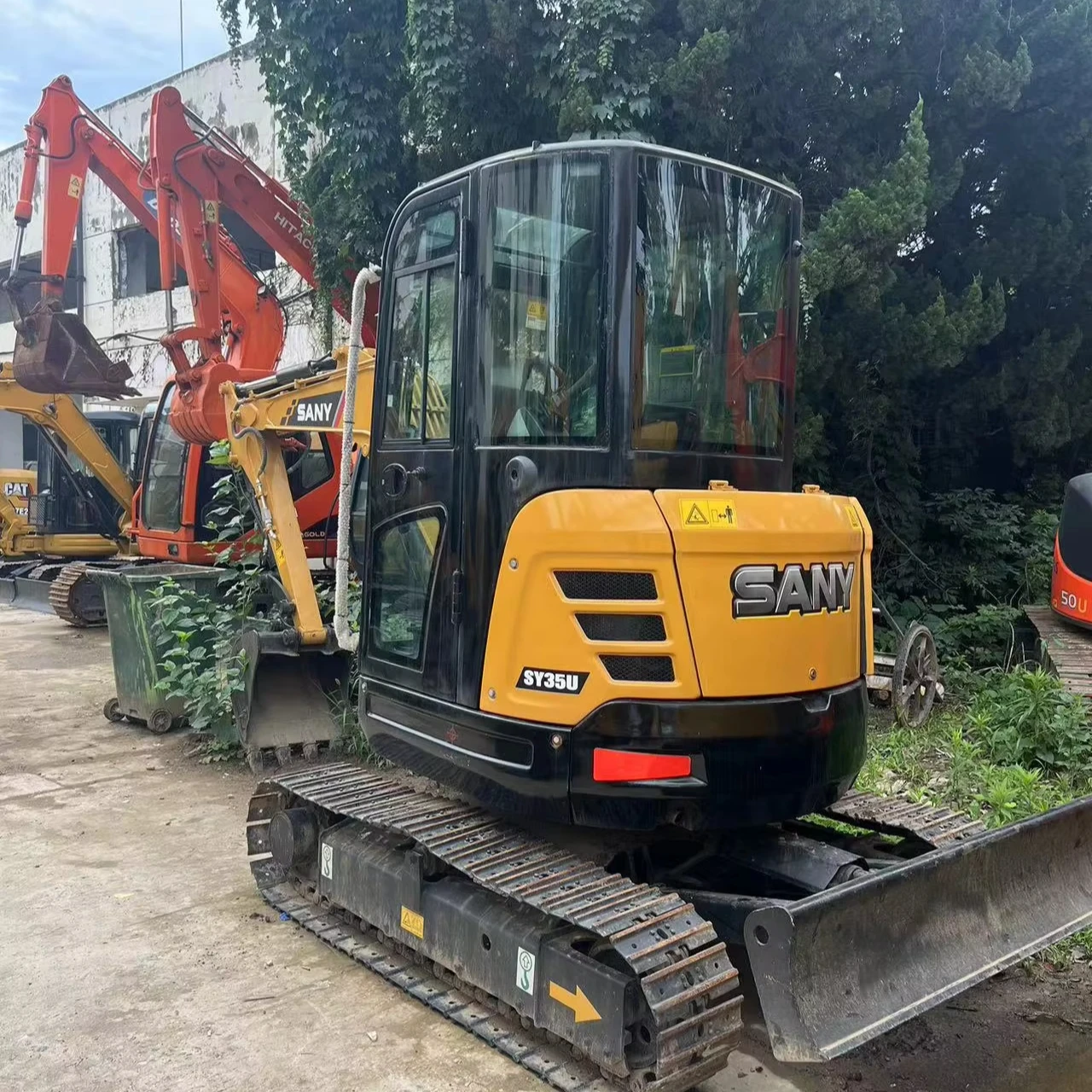 Sany mini excavator SANY SY35U the first brand of construction ...