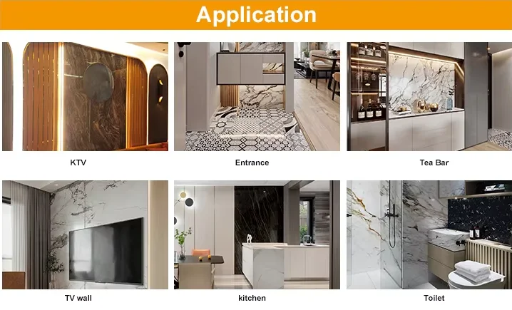 Lightweight PVC Marble Sheets - Easy Installation & DIY