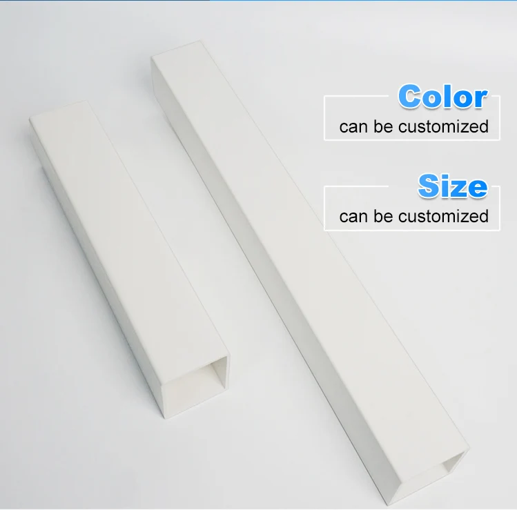 Square Pvc Pipe Rectangular Pvc Tubes For Storing Goods Pvc Square Pipe ...
