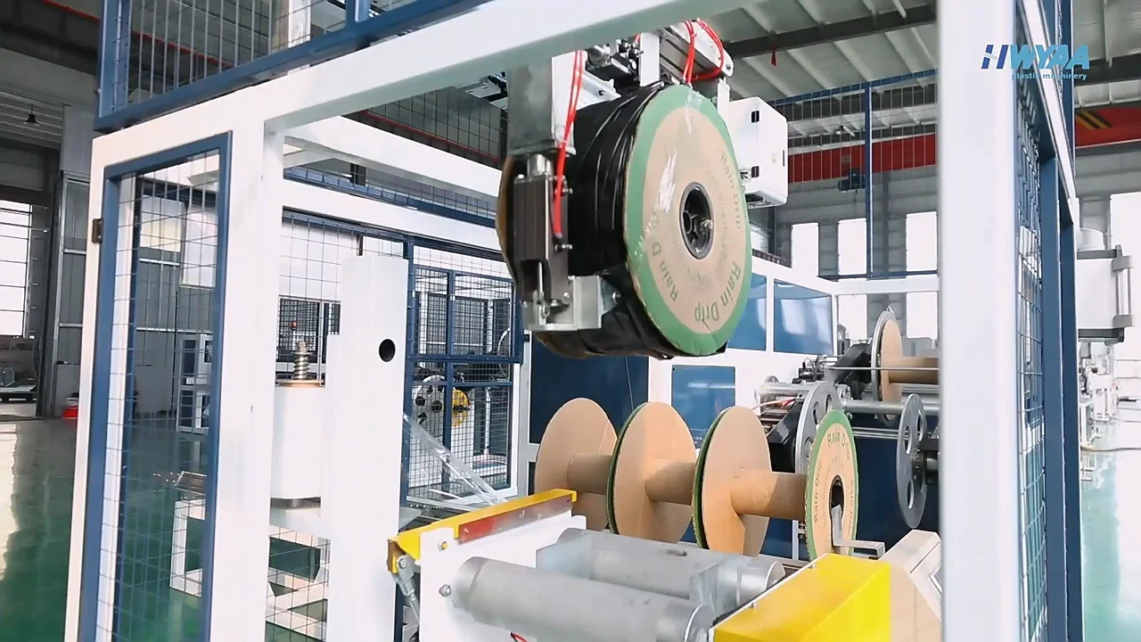 Hwyaa Inner Flat Dripper Drip Irrigation Machine 16-20mm With Double ...