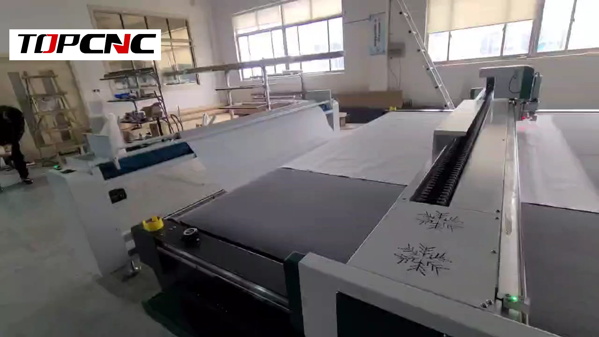 Topcnc 2024 New Design African Fabrics Digital Cutting Table Sofa ...