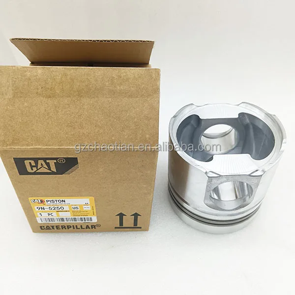 3304 3306 Excavator Spare Parts Piston 9N-5250 9N5250 Engine Piston ...