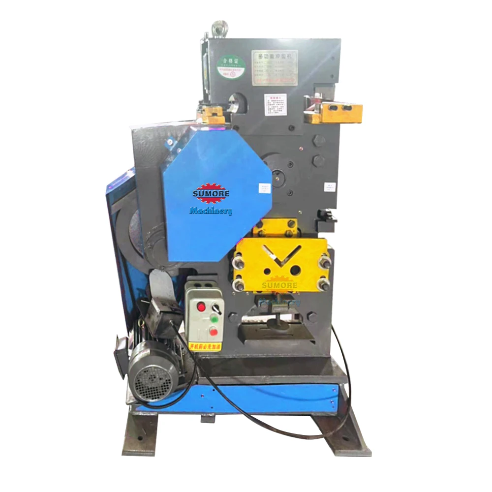 Metal Punching And Shearing Machine SP32-10B Channel Steel Processing ...